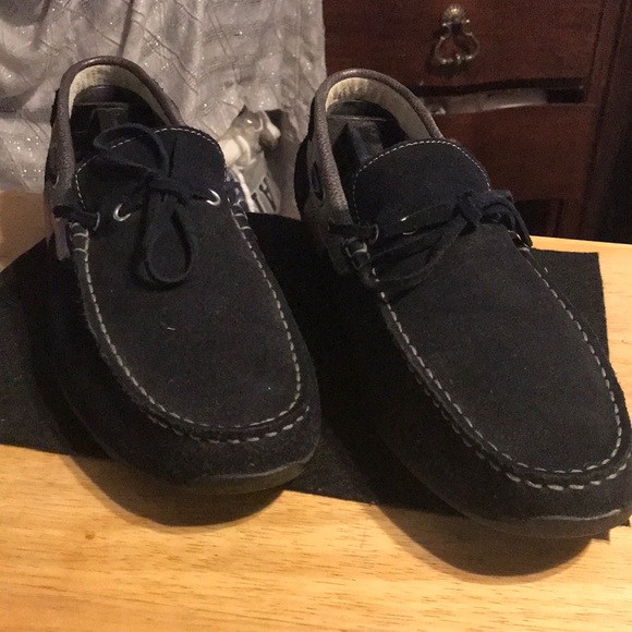 Robert Wayne | Shoes | Robert Wayne Suede Navy Blue Men Shoes | Poshmark